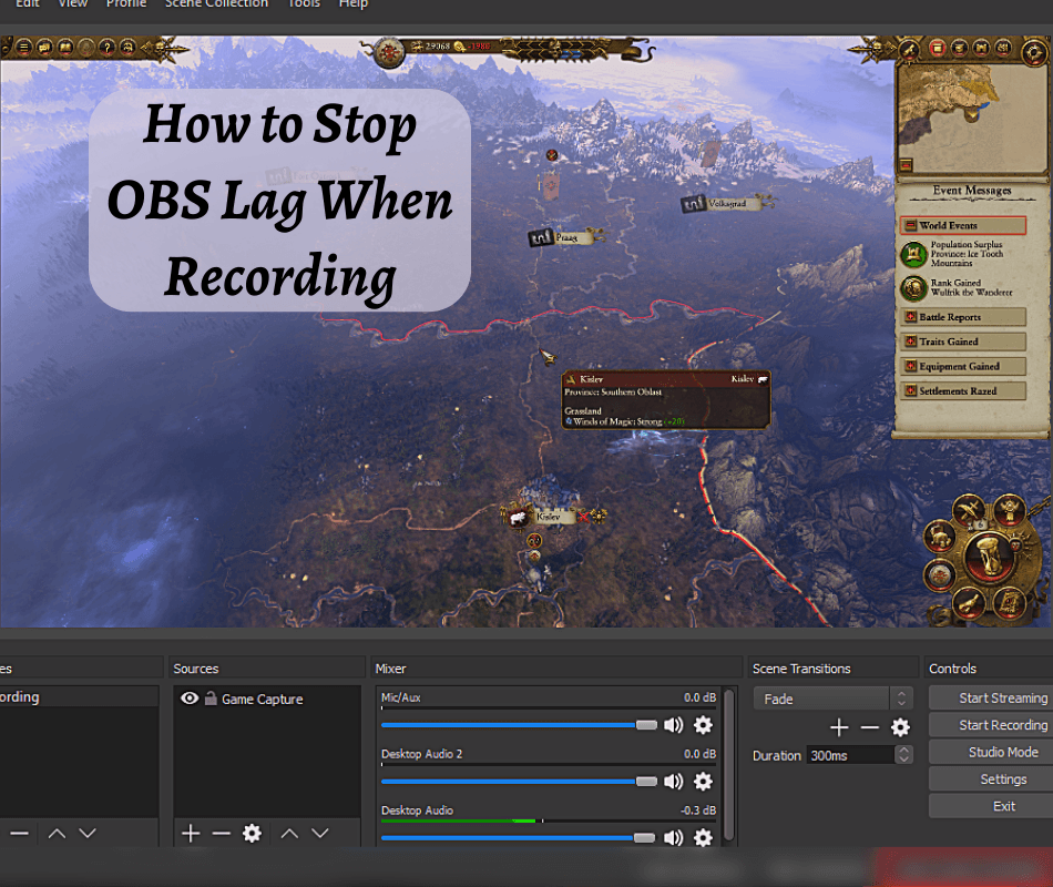 How to Fix Laggy Stream OBS? Reason & Solutions 2025