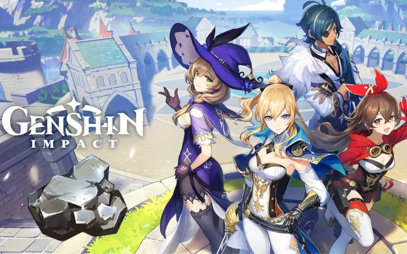 Where to Find White Iron Chunk Genshin Impact Map?