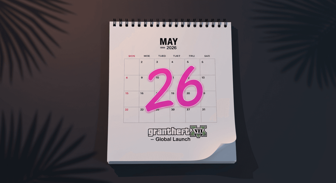GTA 6 Release Date: Confirmed for May 26, 2026